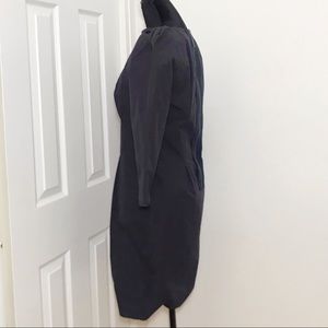 Uterque | Dresses | Uterque Grey Structured Mini Dress M | Poshmark